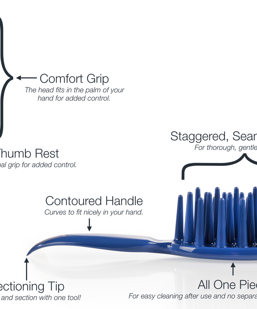 KurlsPlus Paddle Comb – KAZMALEJE